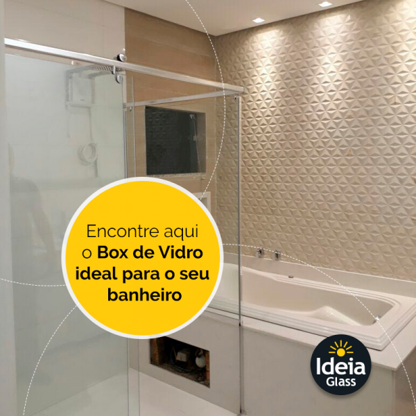 Os melhores modelos de box de vidro para você escolher - Ideia Glass
