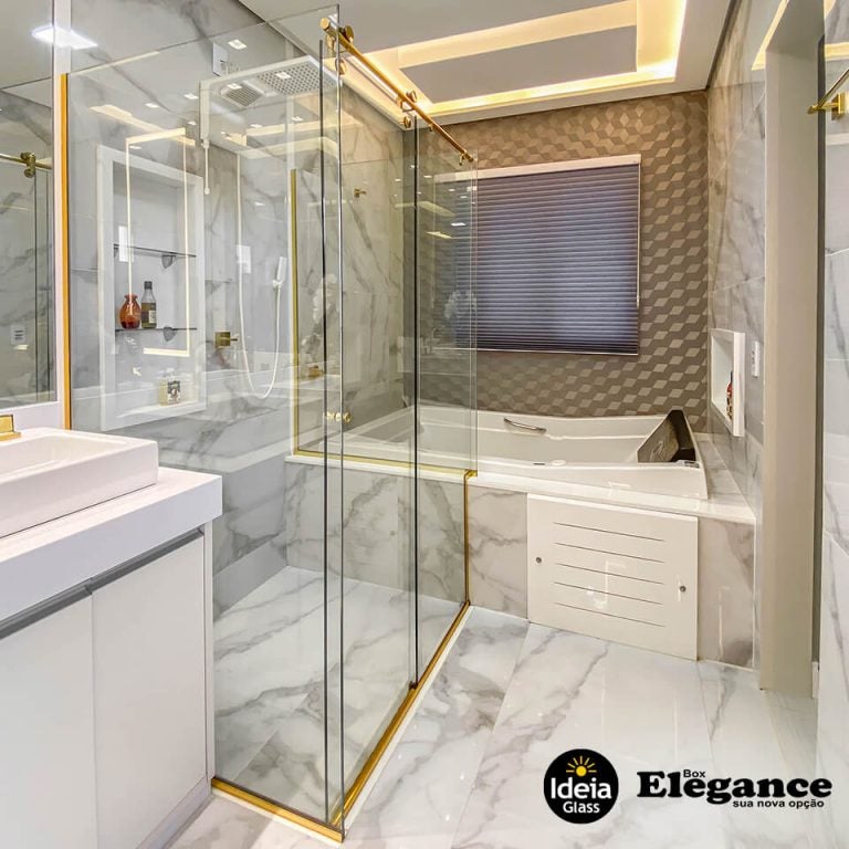 Box Elegance Tubo Redondo | Ideia Glass