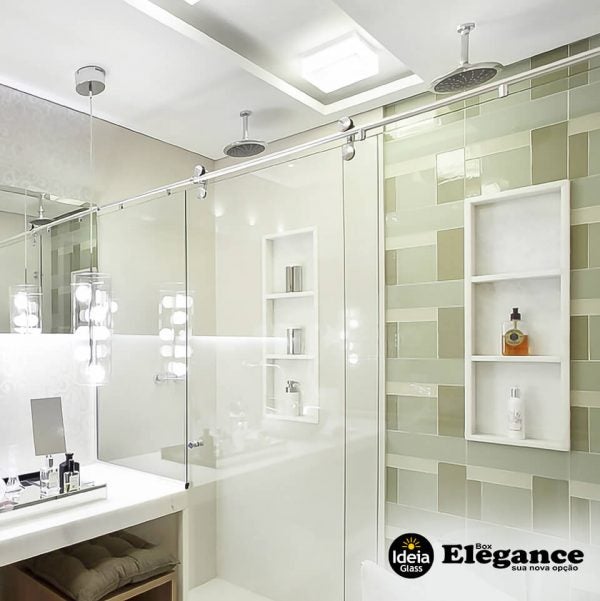 Box Elegance Tubo Redondo | Ideia Glass