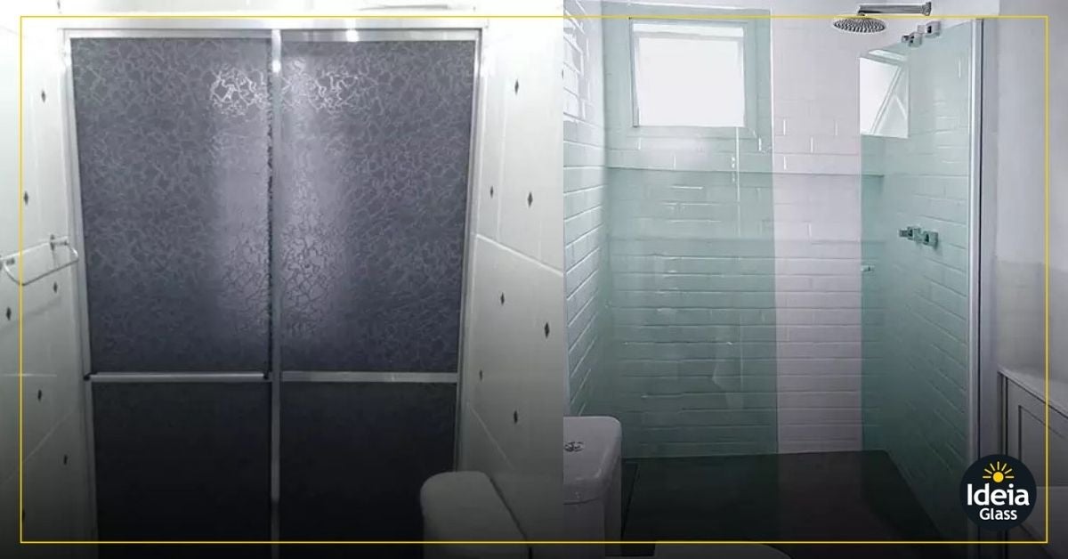 A beleza e versatilidade do box de banheiro acrílico de canto