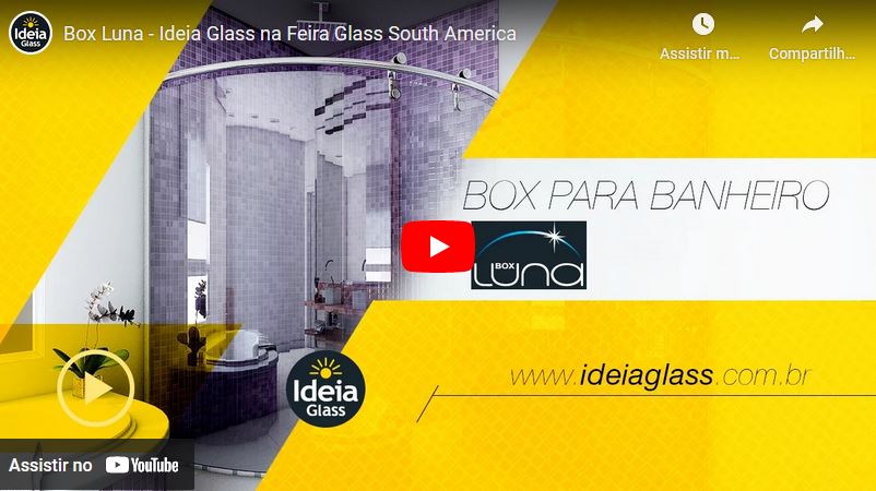 Box Luna - Ideia Glass na Feira Glass South America - Shorts do Youtube