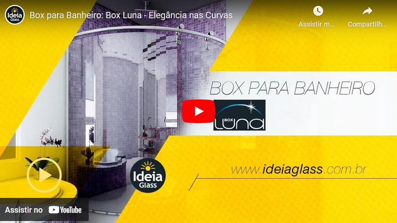 Box para Banheiro: Box Luna - Elegância nas Curvas - Shorts do Youtube