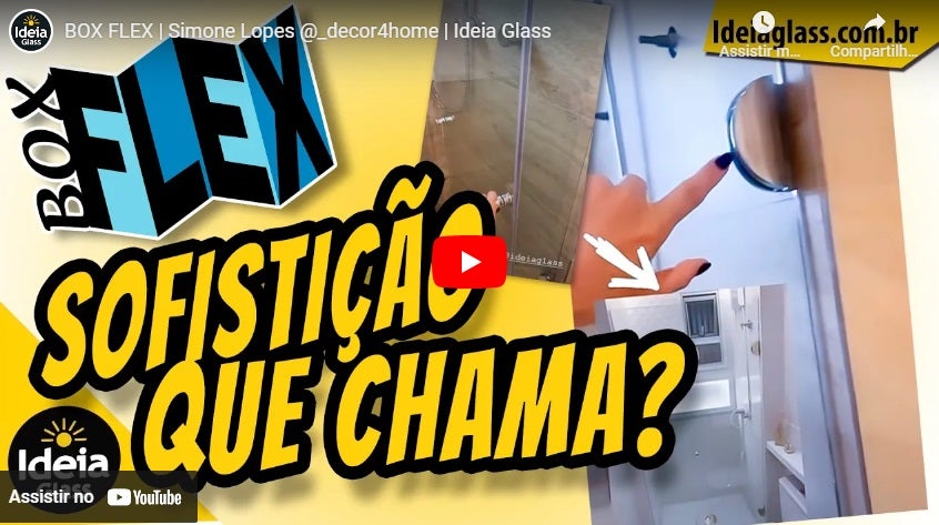 BOX FLEX | Simone Lopes @_decor4home | Ideia Glass - Shorts do Youtube