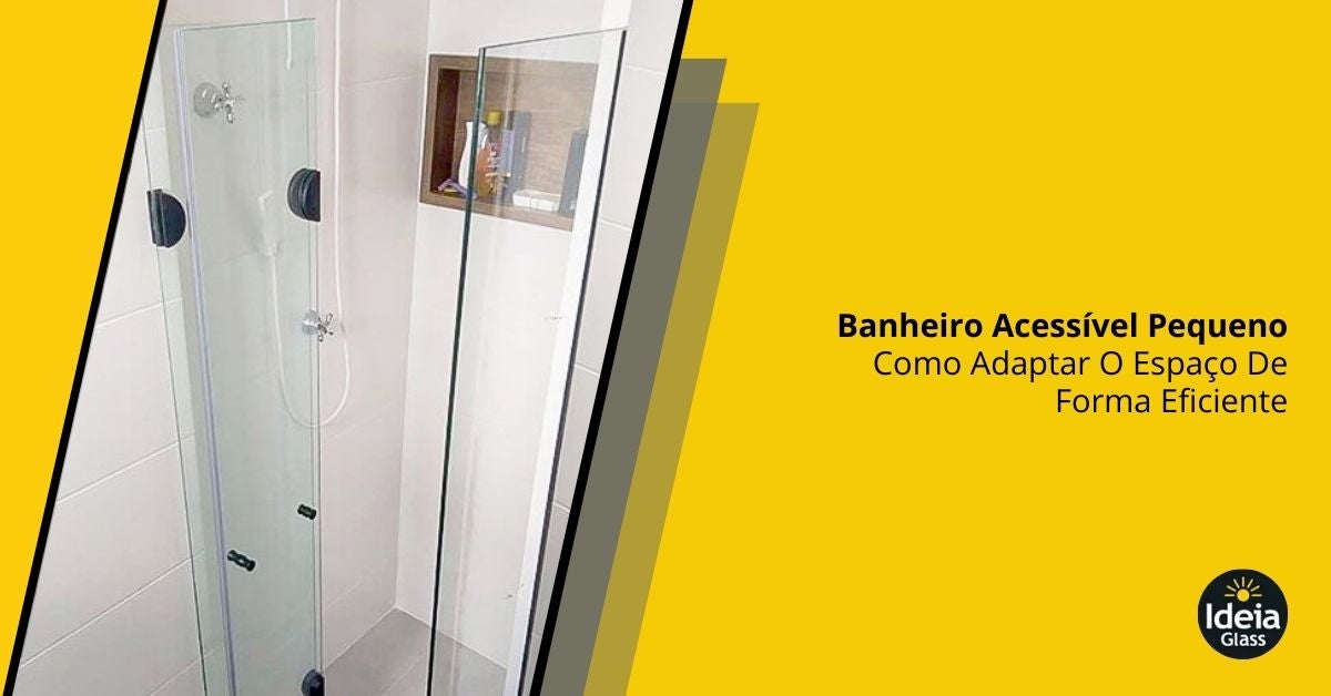 Banheiro acessível pequeno: como adaptar o espaço de forma eficiente ...
